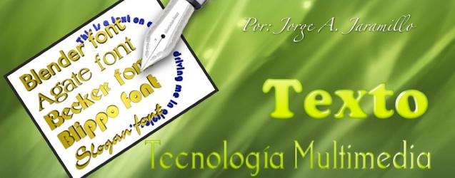 Tecnologia Multimedia: Texto