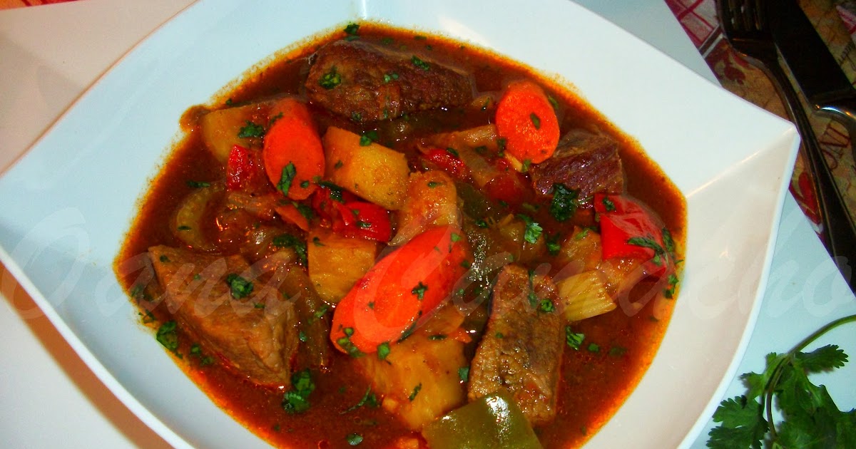 Cooking with love ! : Tocanita de vita cu legume gatita la slow-cooker ...