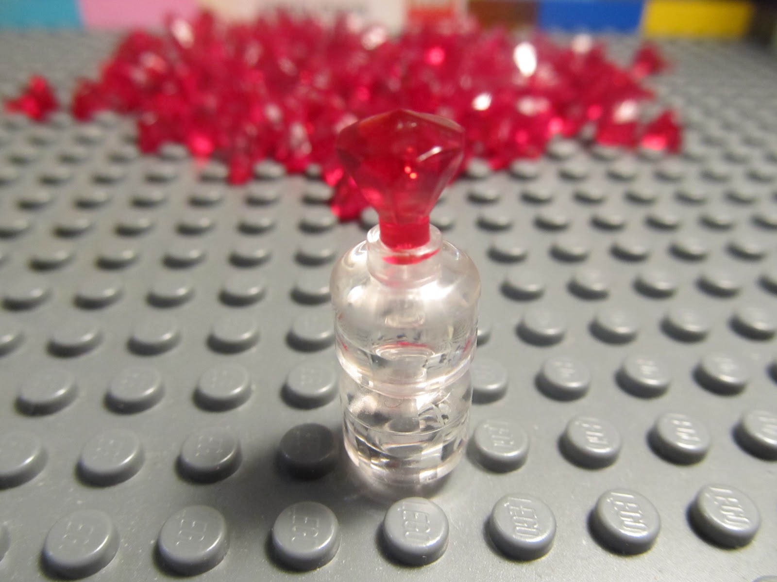 LEGO 30153 Transparent Red DIAMOND Ruby Gem Stone Gemstone Crystal Rock ...