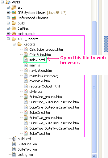 ANT - XSLT Reports For Selenium WebDriver Data Driven Framework - Part 2