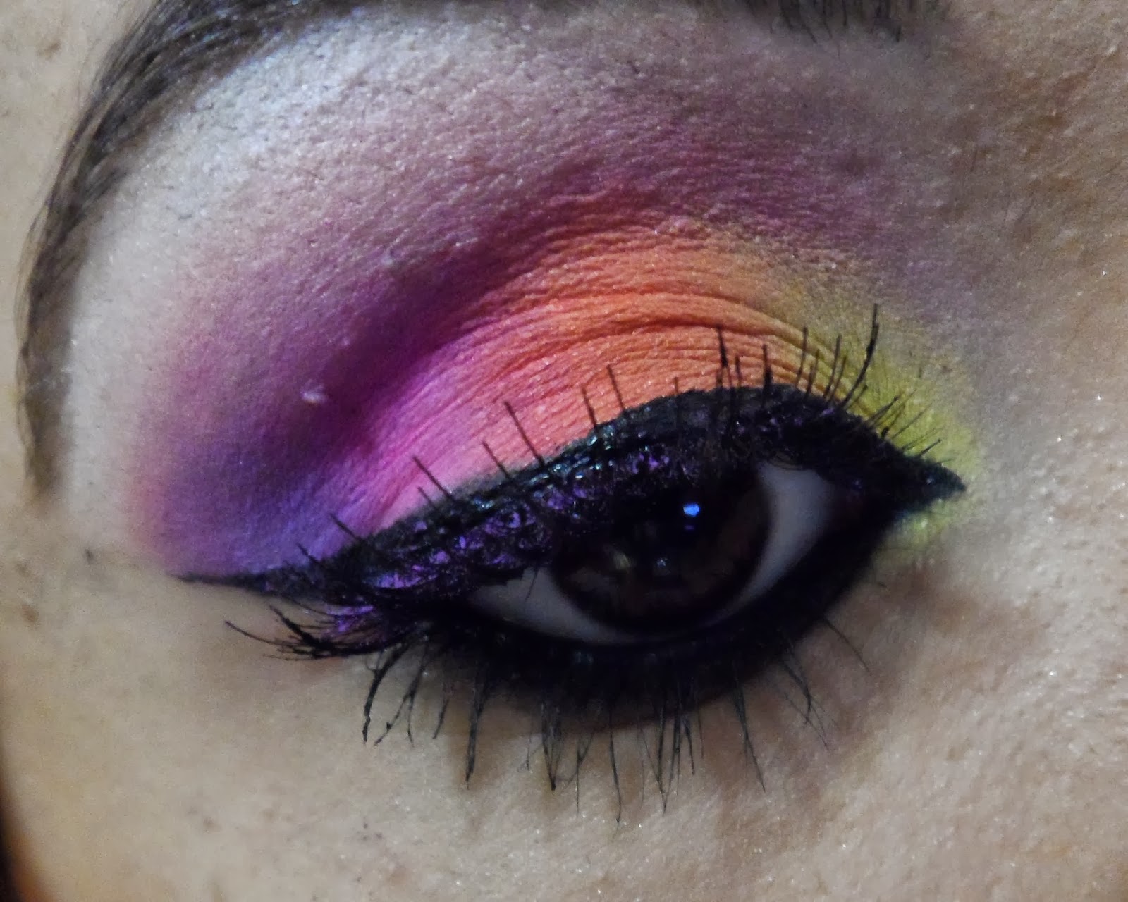 Sil Cristina: Tutorial Make Super Colorida