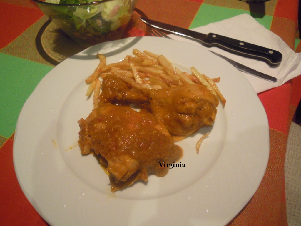 VIRGINIA CONSUSCOSAS: POLLO AL CHILINDRON