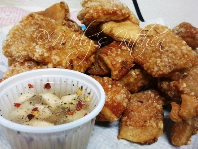 Mely's kitchen: Pork Chicharon