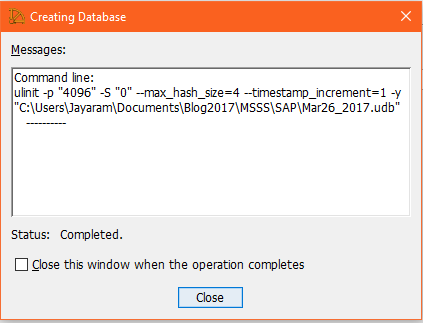 HodentekMSSS: Creating a database in Ultralite 17 using SQL Central