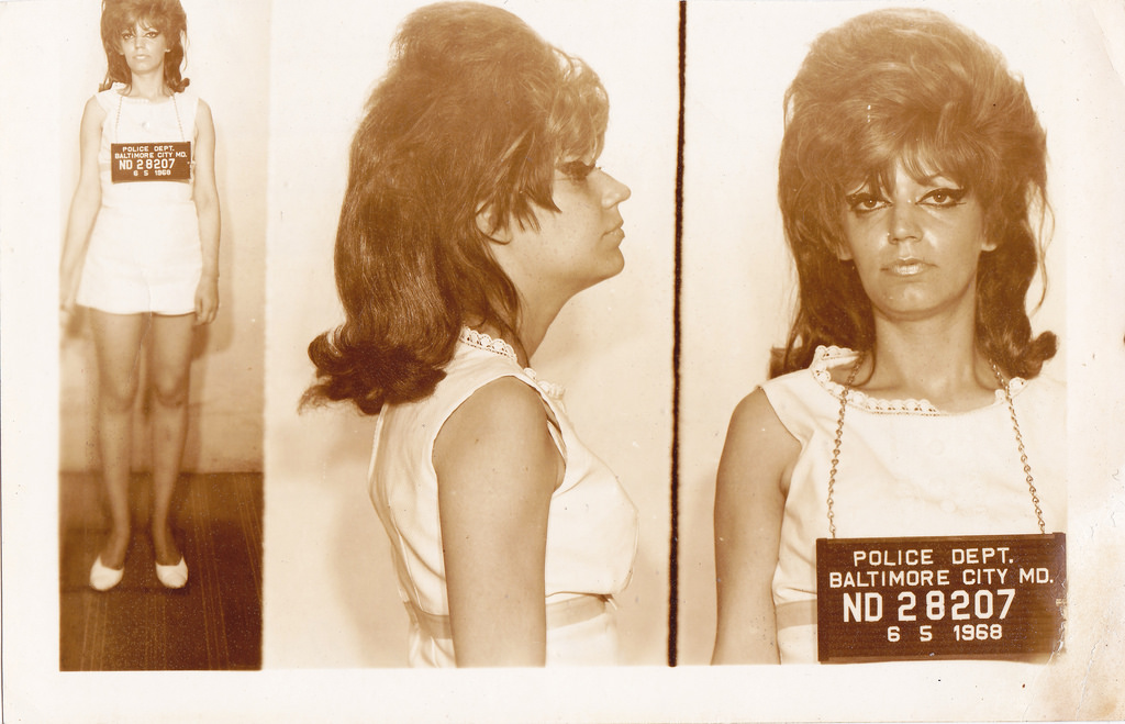 20 Amazing American Women Mugshots in the 1960s ~ Vintage Everyday