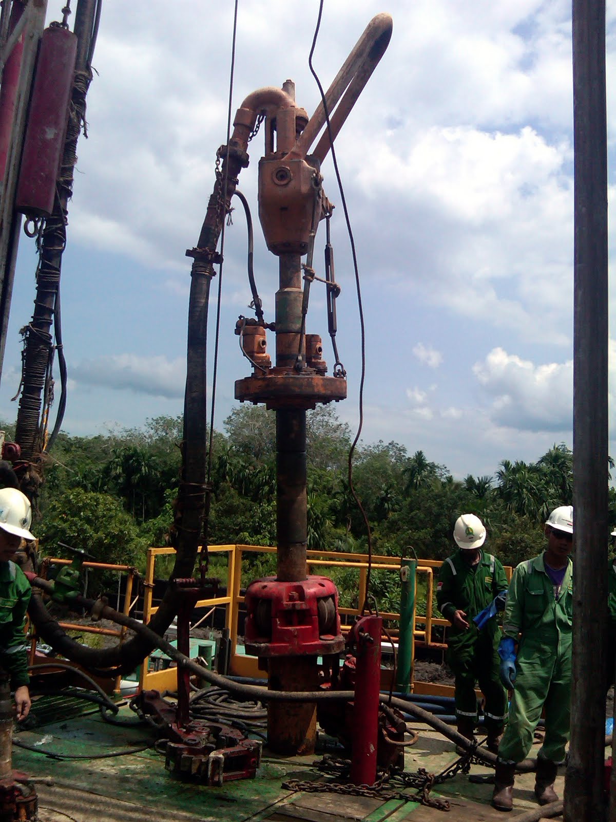 Rig drilling spa 07: rig & crew spa 07