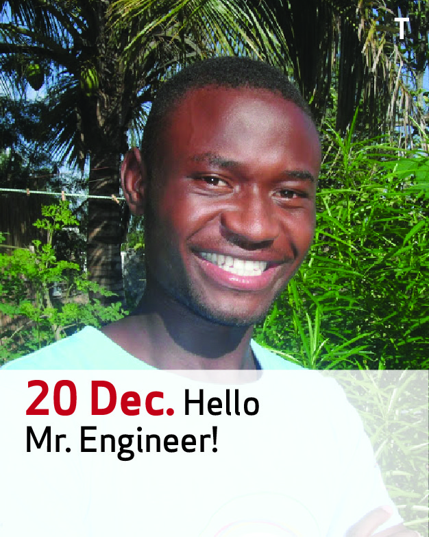 A Little Gesture A Great Help: Day 20 – Hello Mr. Engineer!