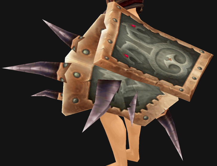 WoW : Fashion: Shield Elementium Reinforced Bulwark