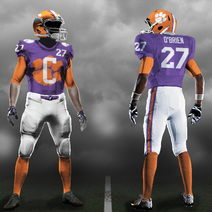 League of Awesomenicity!: Letter Fronted Football Uniforms - My take!