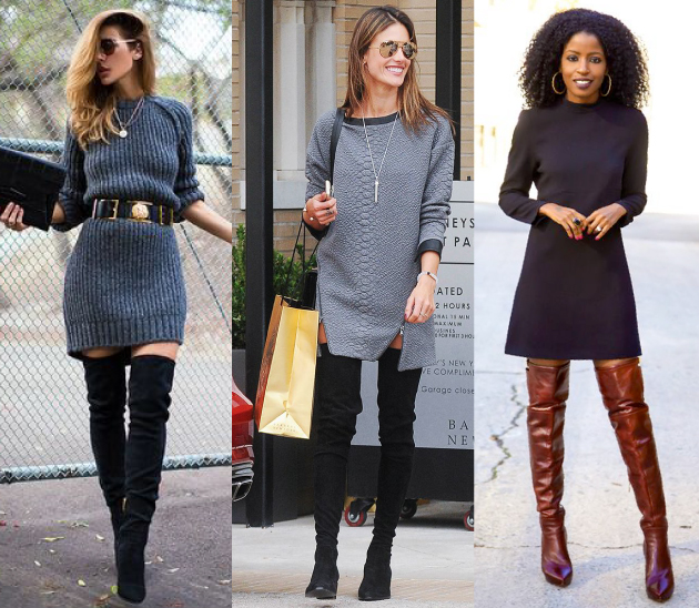 Toda Moderna: 7 looks com botas over the knee (Acima do joelho) - Dicas ...