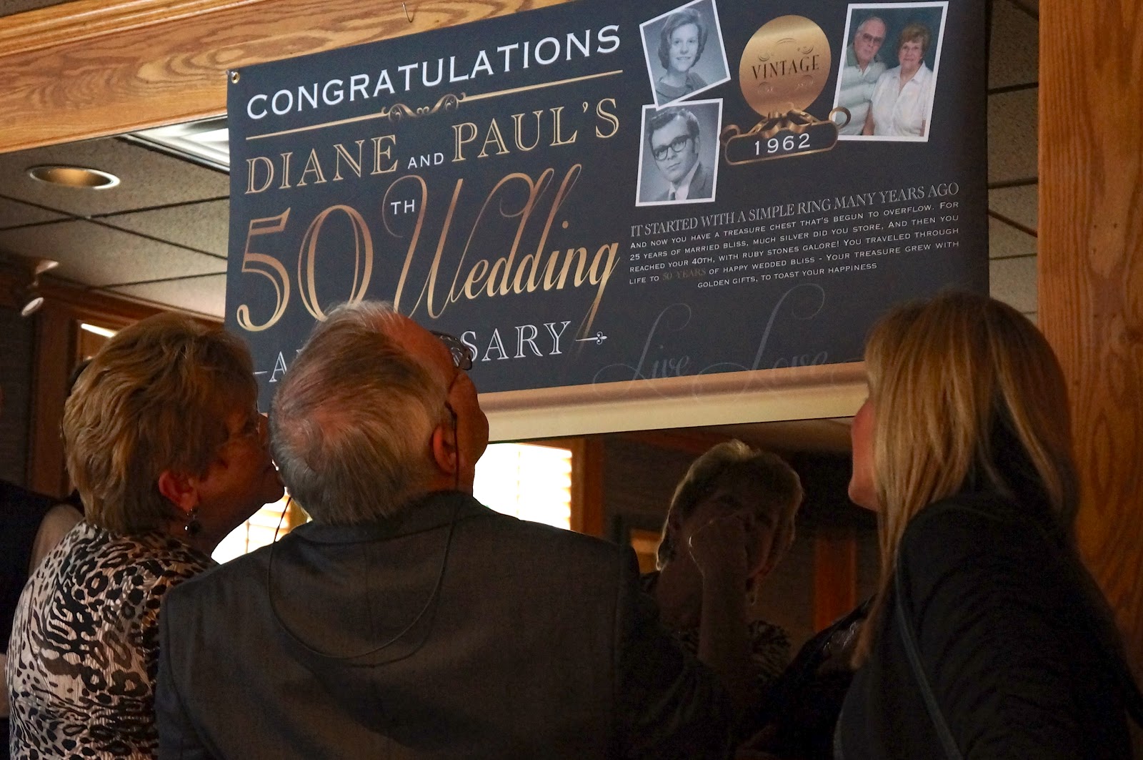 Arista Ramblers: Diane & Paul's 50th Wedding Anniversary