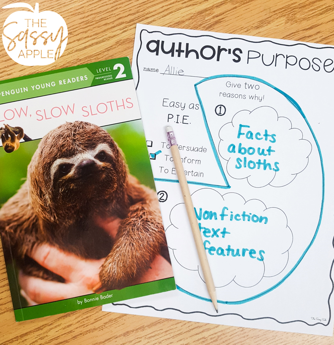 How to Teach Author's Purpose in a Fun and Engaging Way - The Sassy Apple