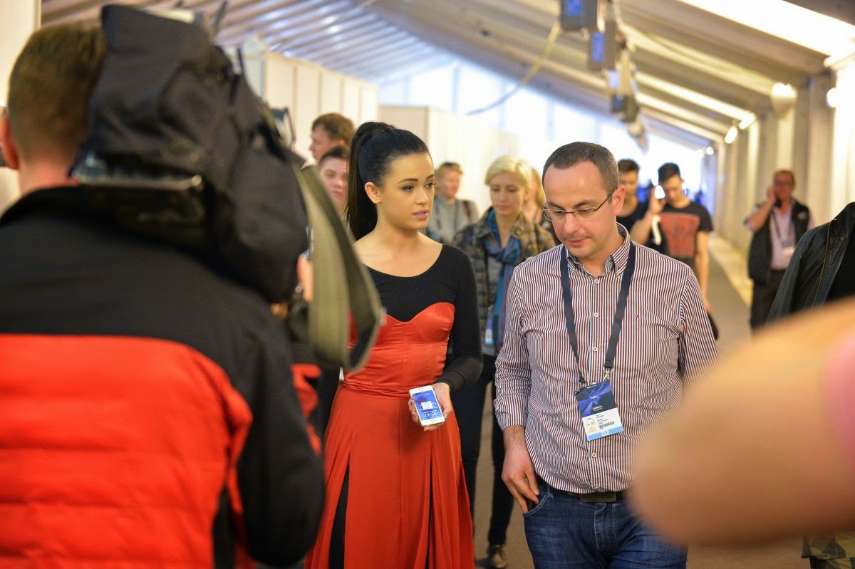 EUROVISION ADDICT: Rehearsals 2014: Day 1 - Ukraine