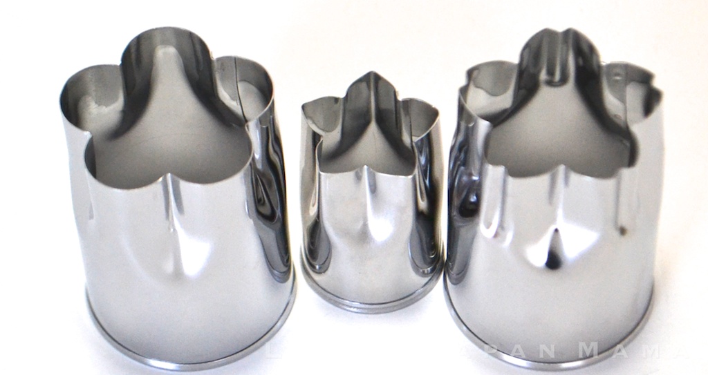little japan mama : Flower Shape Vegetable Cutters (Made in Japan)