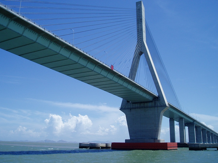Beautiful Bridges: Donghai Bridge wallpapers