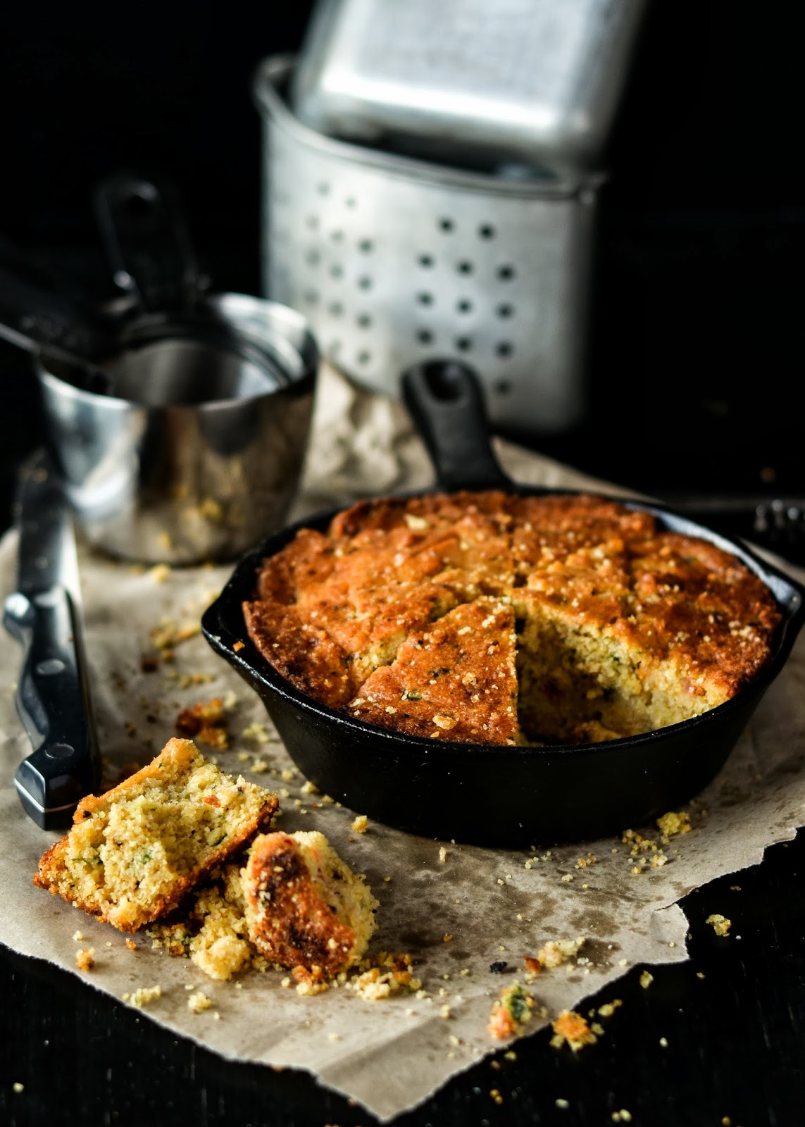 Taste Value /-/ Triple Roasted pepper corn bread Skillet | The ...
