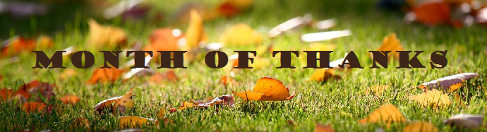 The Book Life: Month of Thanks: Day 1 :0)