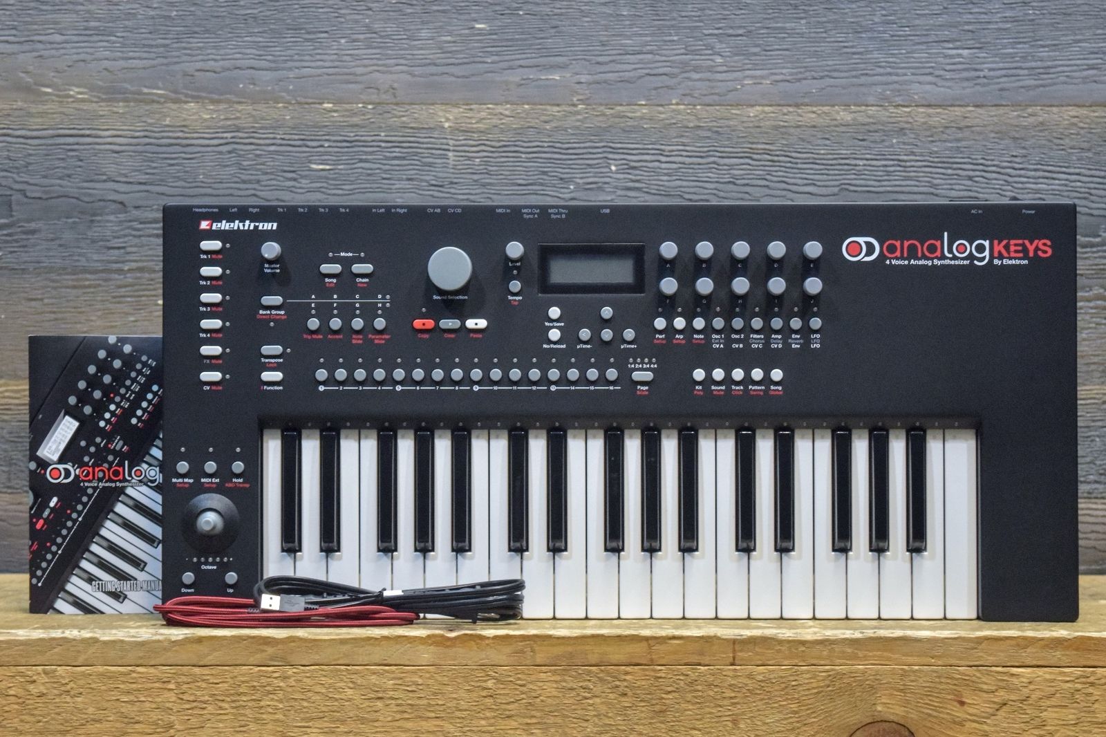 MATRIXSYNTH: Elektron Analog Keys 37-Key 4-Voice Polyphonic Analog ...