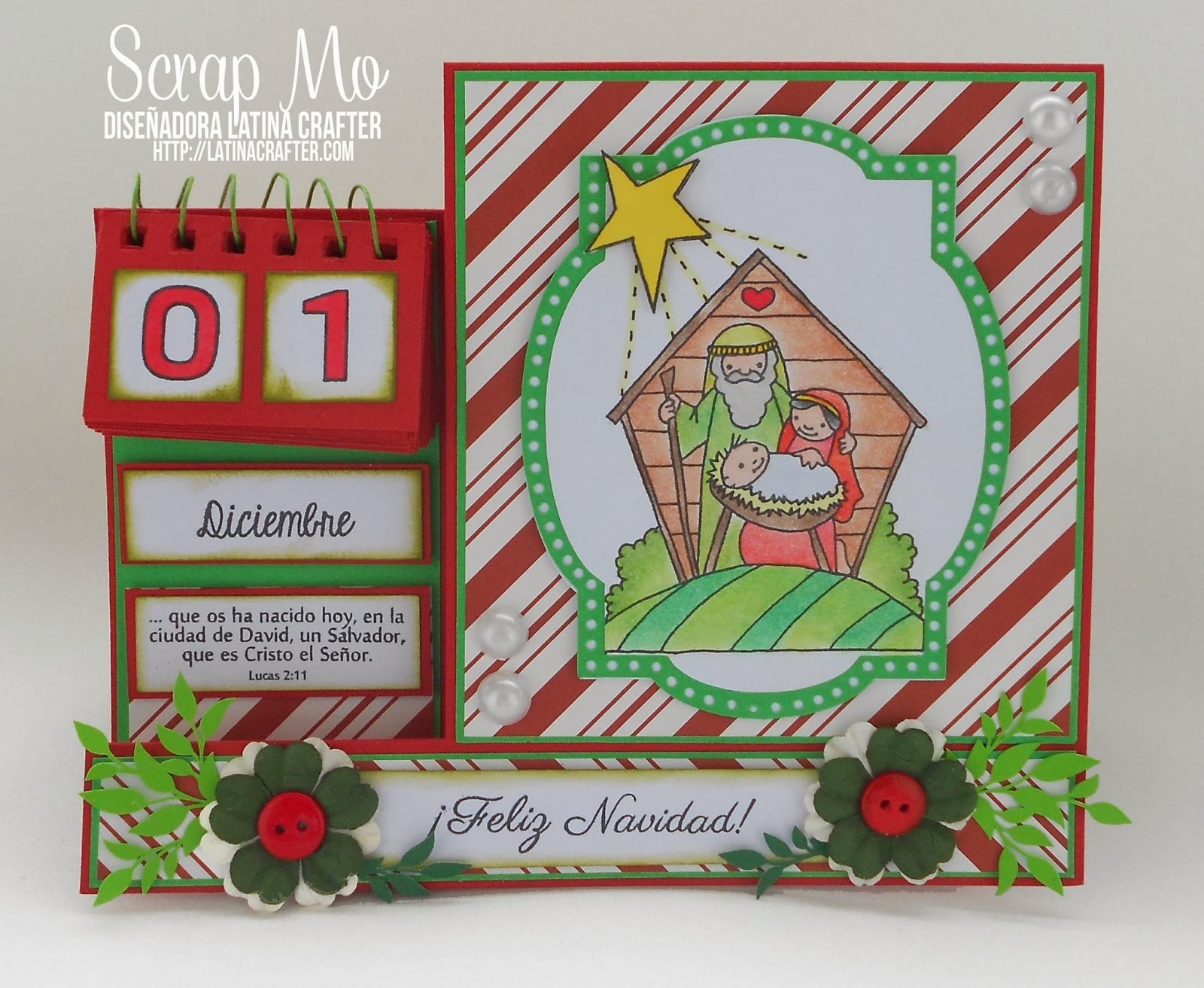 Latina Crafter - Sellos en Español: Desde el Taller de Mo: Calendario ...