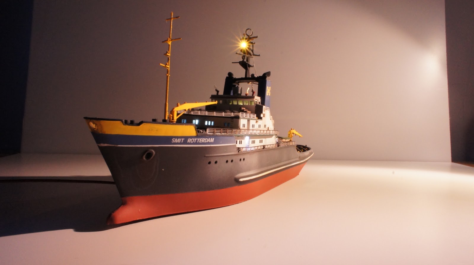 quinntopia - An N Scale blog: The Harbor and the Smit Rotterdam