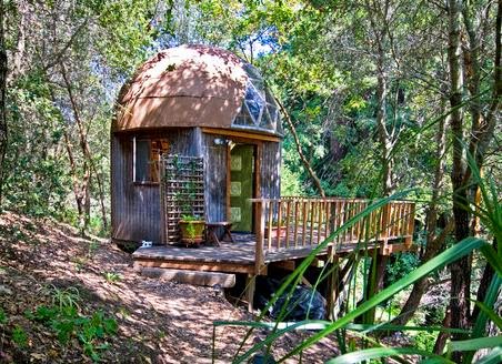 Coolest Cabins: Adorable geometric roof cabin