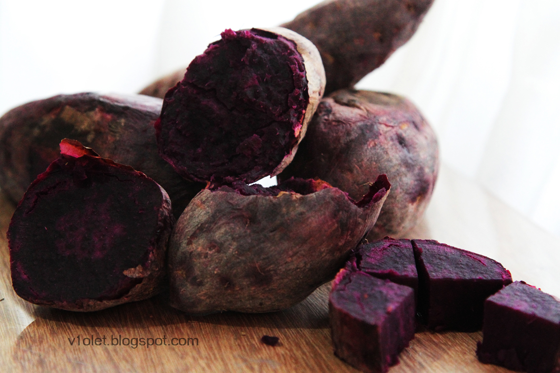 v1olet - my favorite things: Food : Ubi Ungu