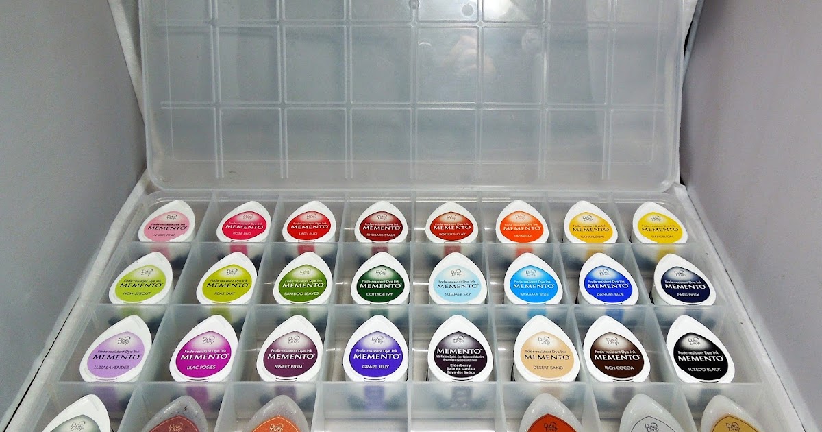 Mission Organization: Ink Cube Storage ~ Shelly's Art