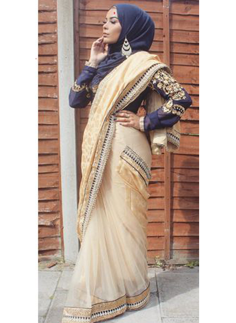 12 Contoh Model Baju Sari India Muslim 2016