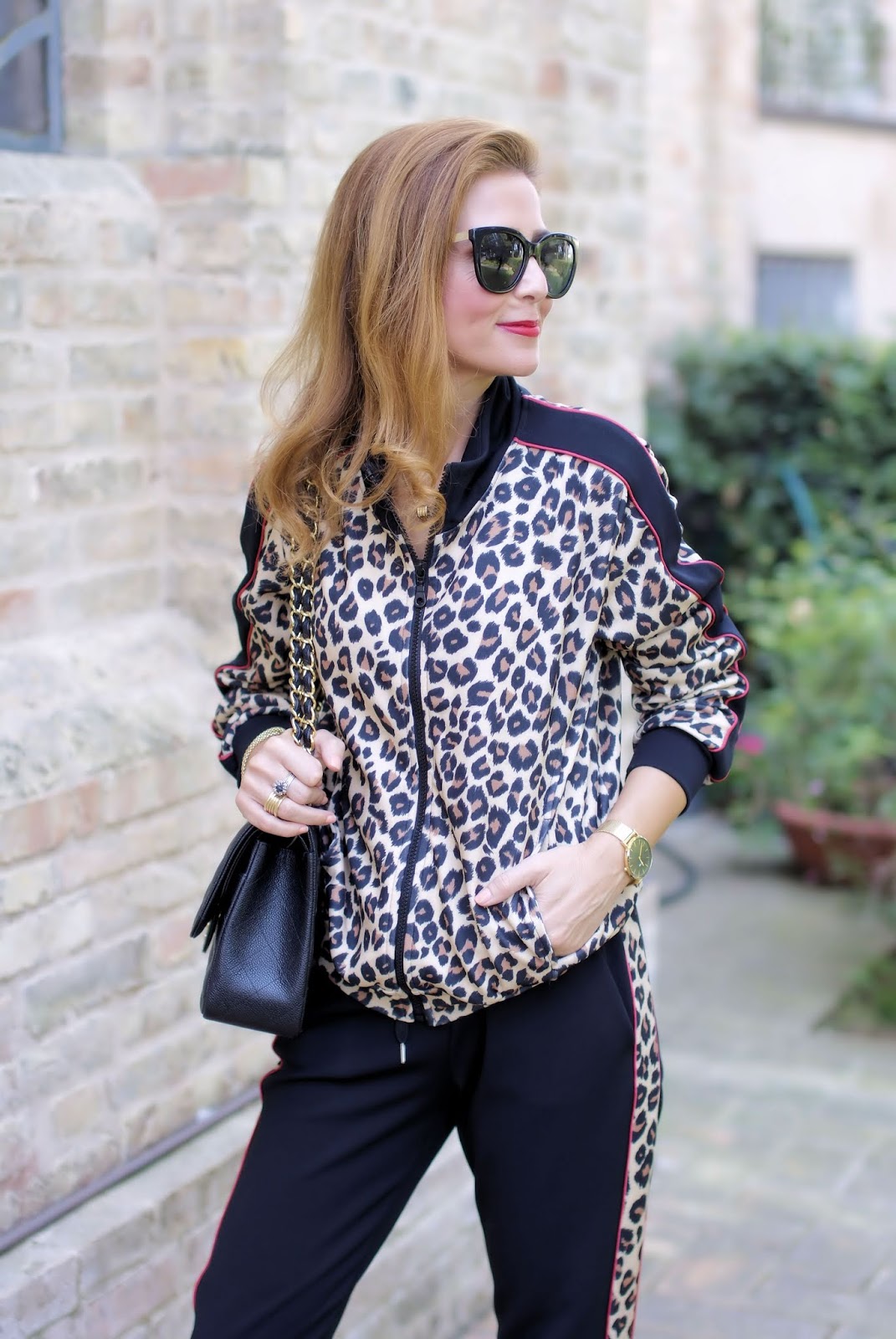 How to wear animal prints: leopard print tracksuit | Fashion and ...
