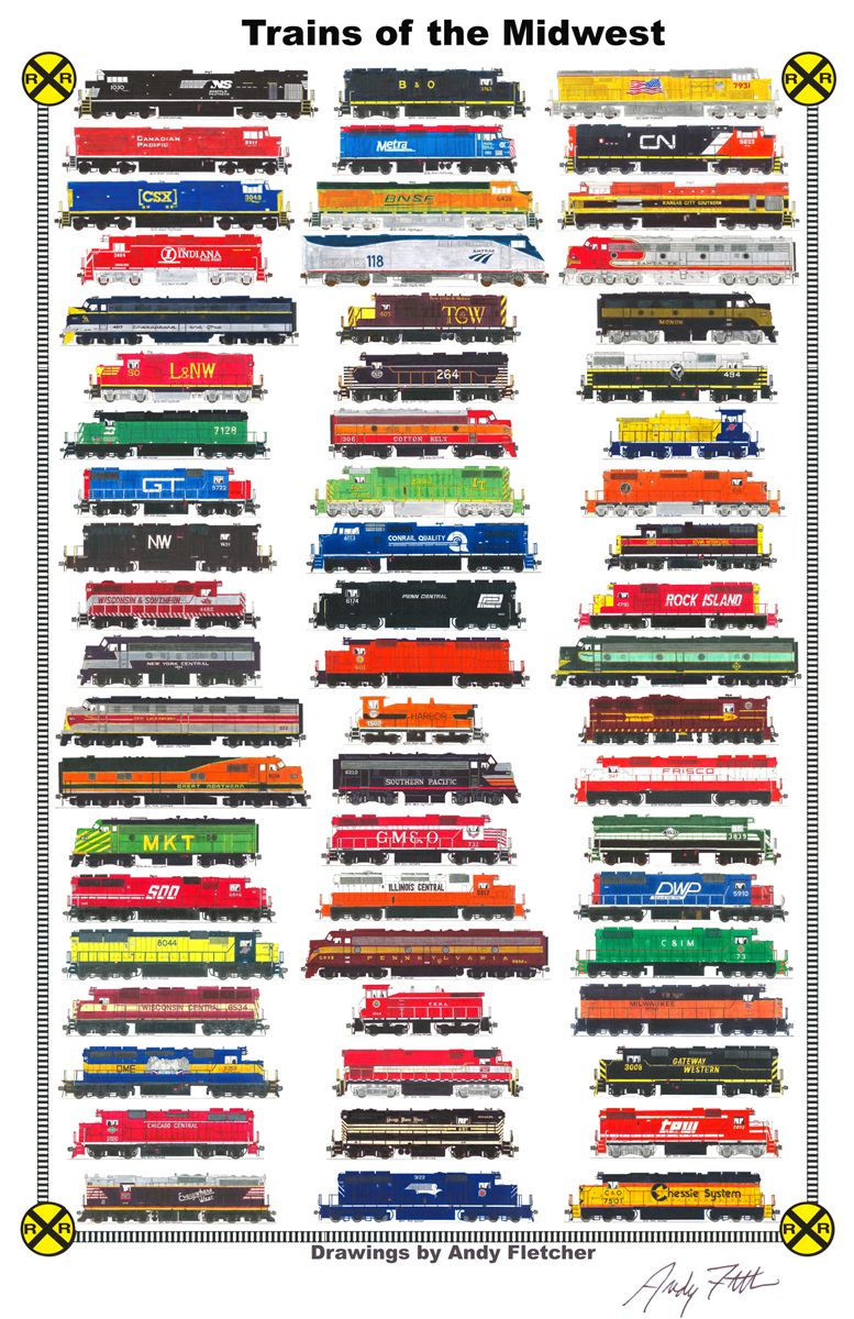 Andy Fletcher Blog-: Trains of the Midwest