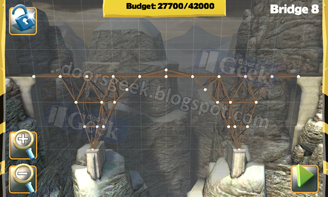 Bridge Constructor [The Ridge] Bridge 8 ~ Doors Geek