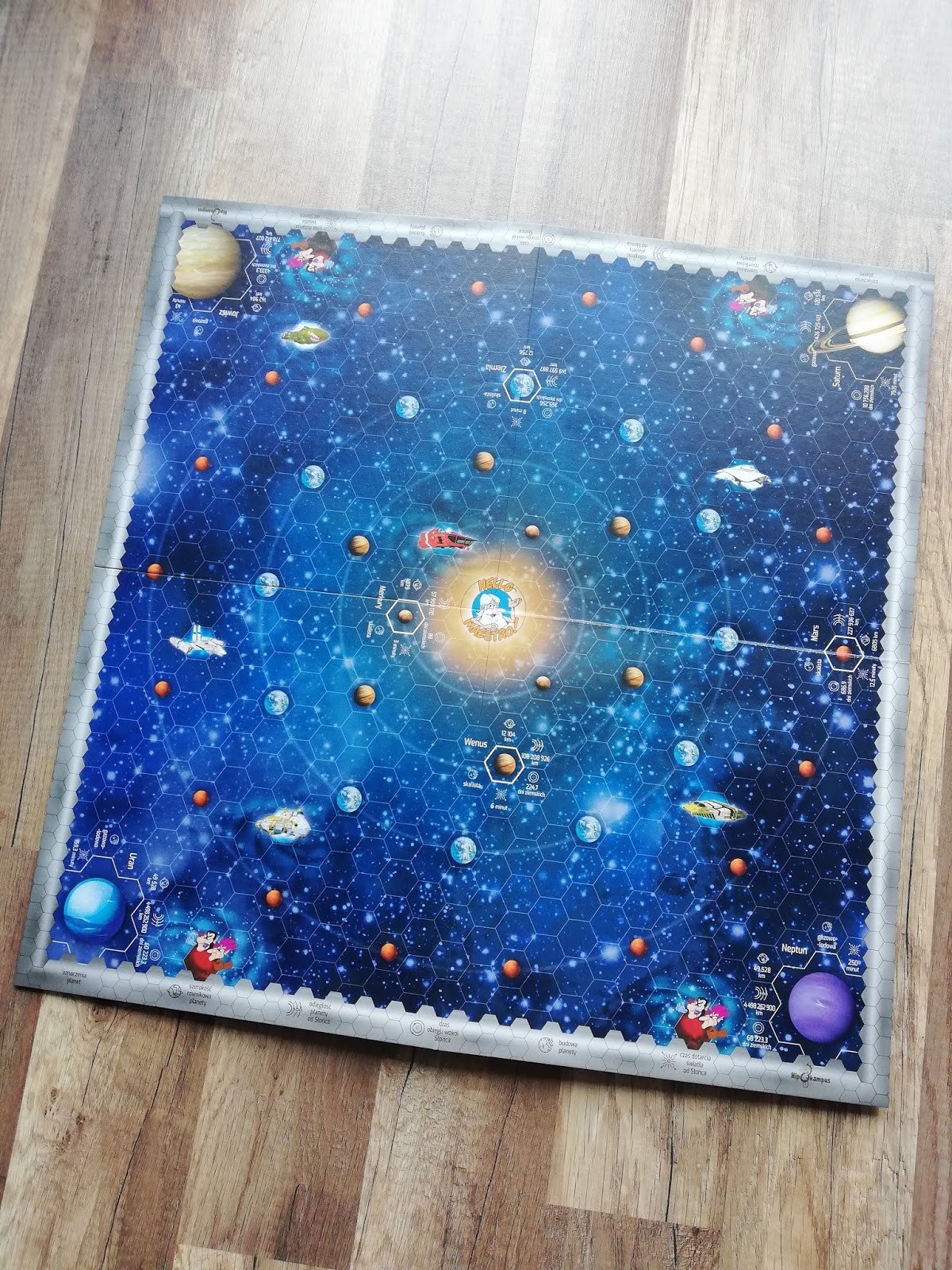 Był sobie kosmos - Gra planszowa Wydawnictwa Hipokampus - Atrakcyjne ...