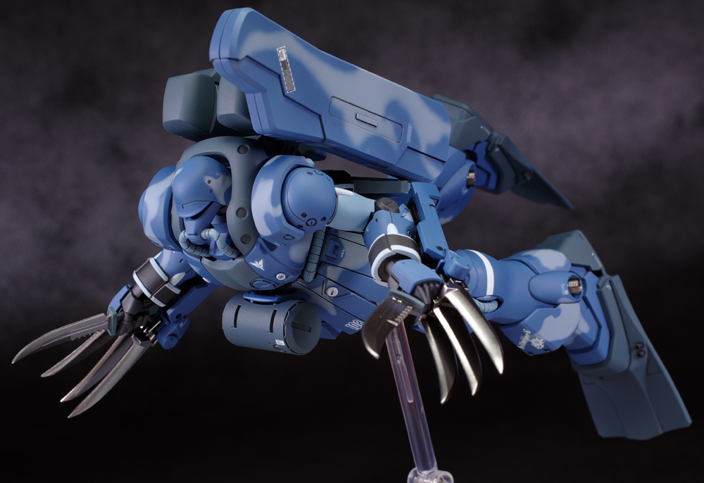 GUNDAM GUY: HG 1/144 AMS-129M Zee Zulu - Painted Build by Schizophonic9