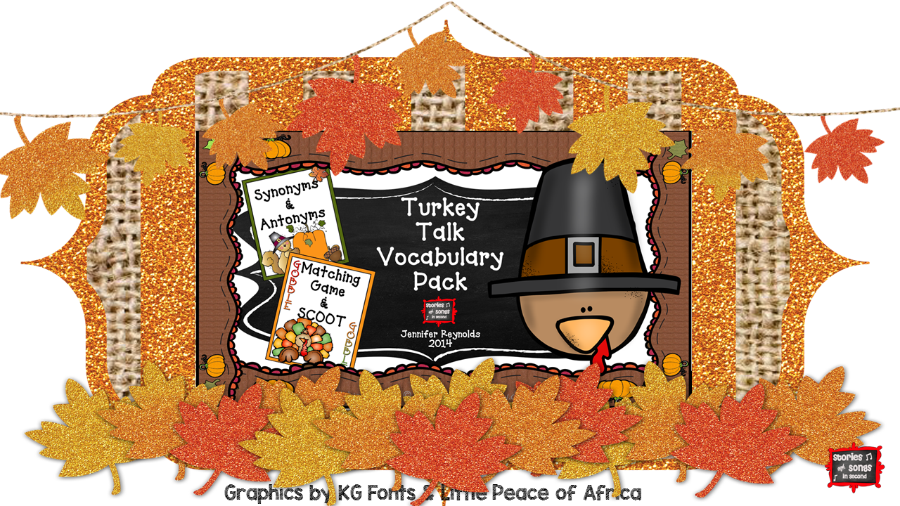 Teacher Deals and Dollar Steals!: LET'S TALK VOCABULARY TURKEY!