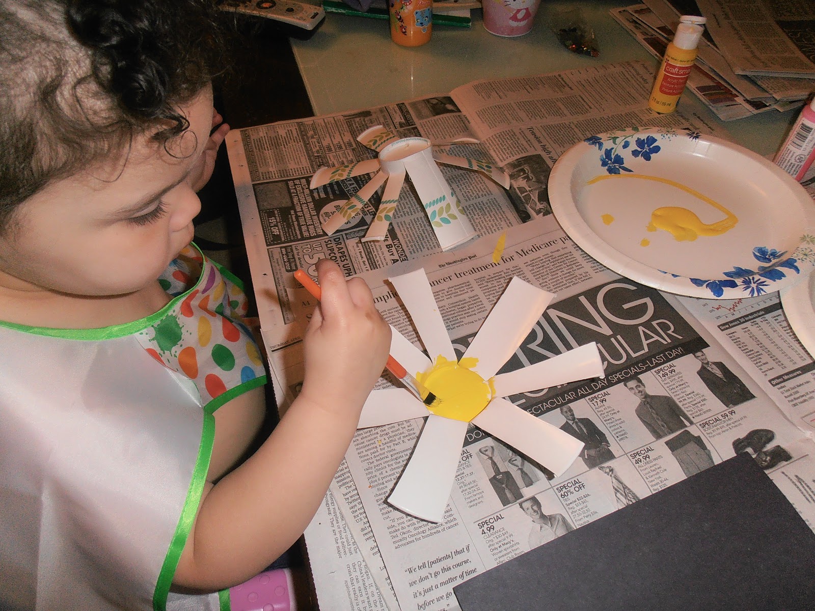 Adventures Being Mommy Raising Her Curly Girl: Pop Up Flowers -- A ...