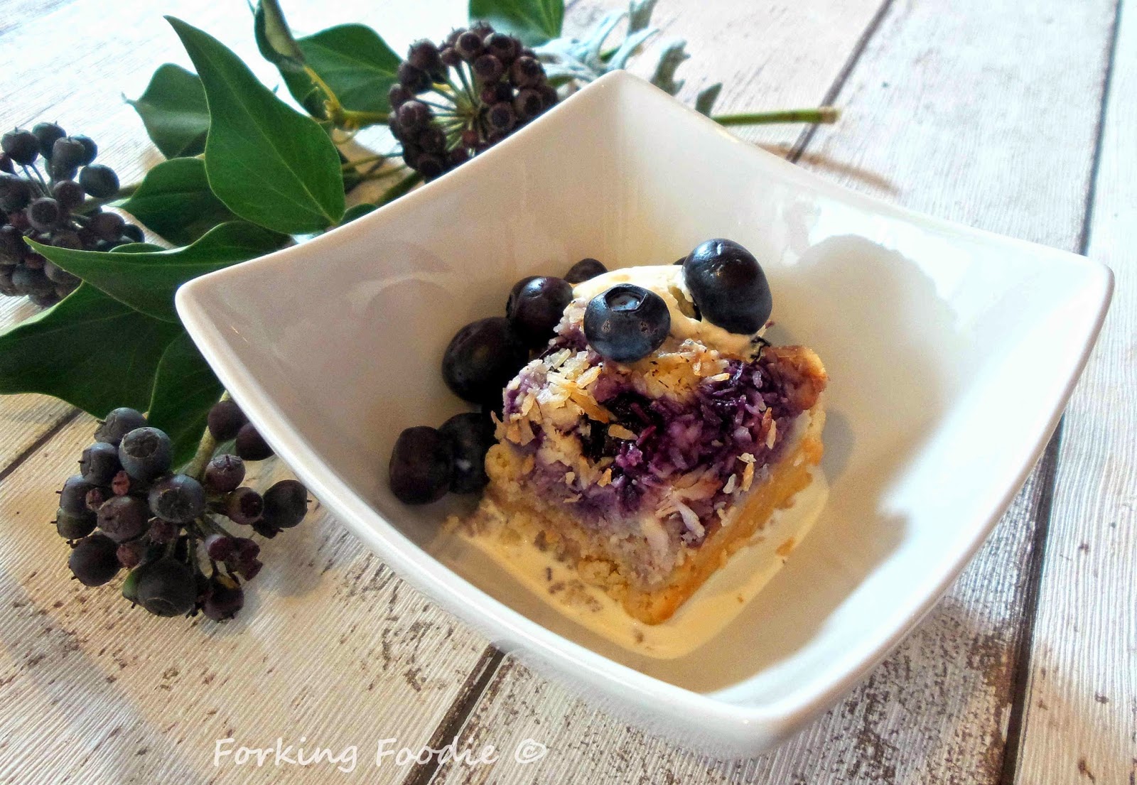 Forking Foodie: Blueberry, Lime and Coconut Cloud Pudding - Grain ...
