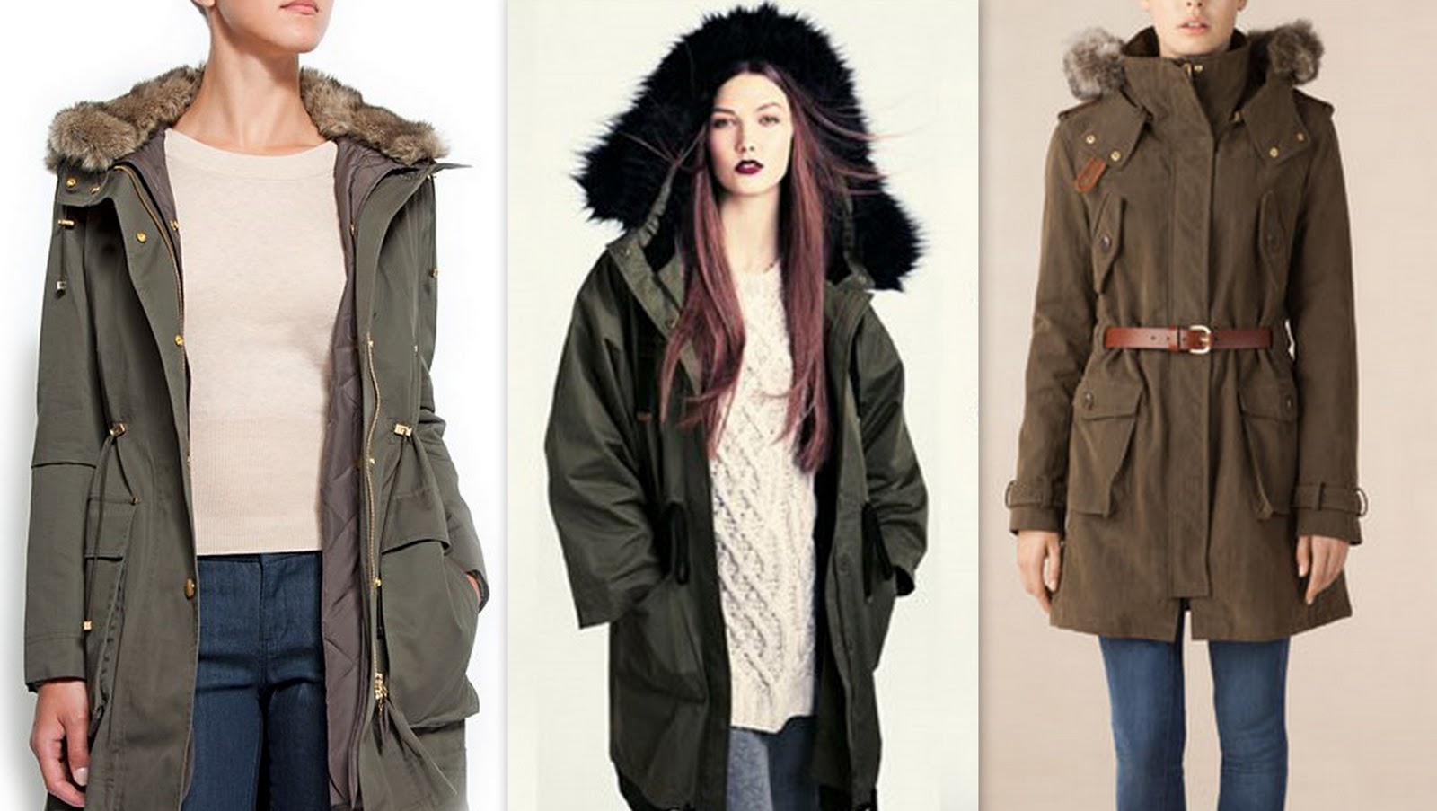 C'est tres jolie mode: Parkas vs. Trencas
