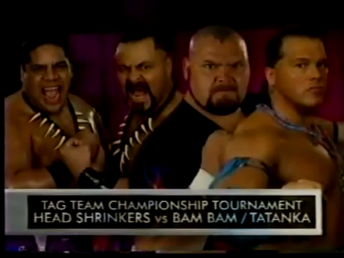 ProWresBlog: WWF Superstars 1/14/1995 - The Headshrinkers vs Bam Bam ...