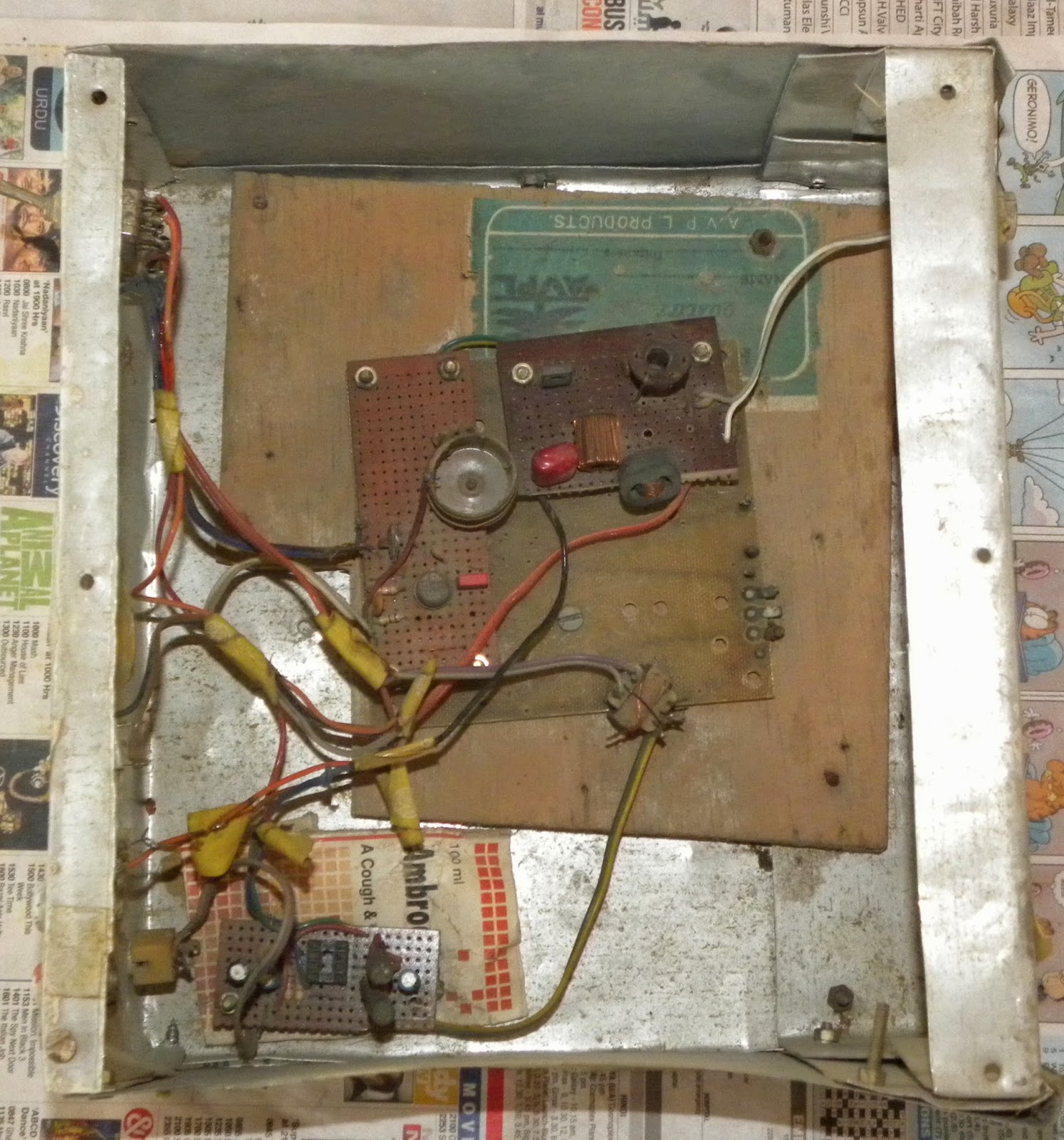 INDRAJITSINH: 80 meter transmitters