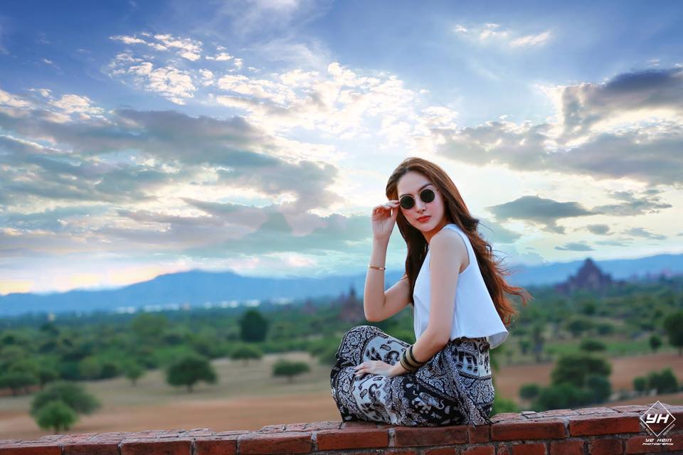 Patricia (aka) Sue Sha Naing Beautiful Moment Photos in Amazing Bagan ...