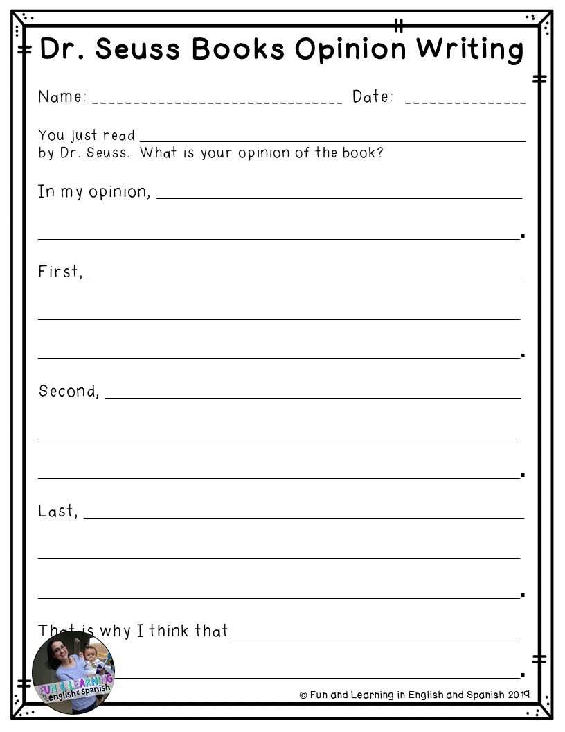 Fun and Learning in English and Spanish: Dr. Seuss Week: Ideas & FREEBIES