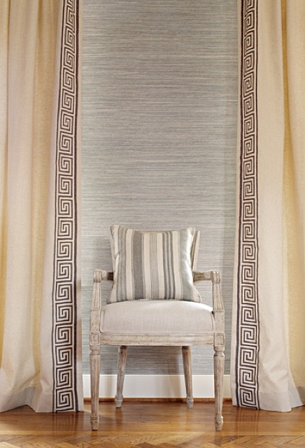 Linen & Gold: Adorning Greek Key