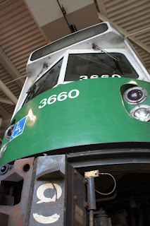 Boston to a T: First MBTA LRV arrives for re-build