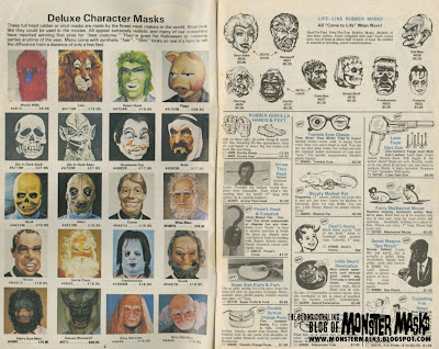 Masks of the 1980 Johnson Smith's Catalog | Blood Curdling Blog of ...