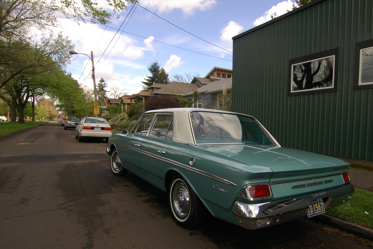 OLD PARKED CARS.: 1963 Rambler Classic 770.