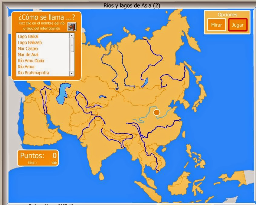 6ºA y 6ºB DEL CLARA CAMPOAMOR: Ríos y lagos de Asia