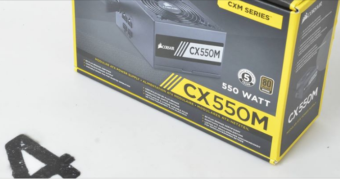 REVIEW - Corsair CX550m