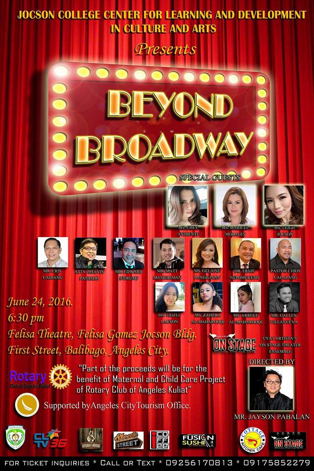 Know Angeles: June 24, 2016: Beyond Broadway (musical program)