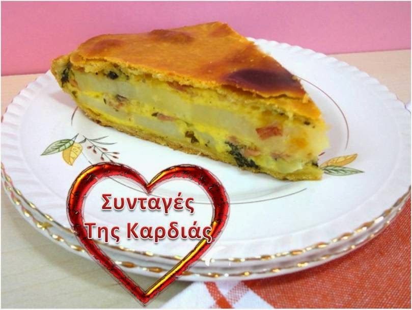 ΣΥΝΤΑΓΕΣ ΤΗΣ ΚΑΡΔΙΑΣ: Πατατόπιτα κέικ