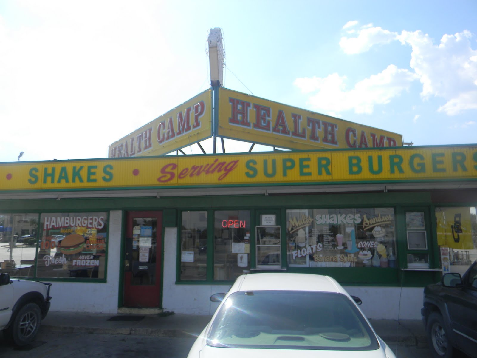 Rooster Hill: Health Camp Waco Burger Joint
